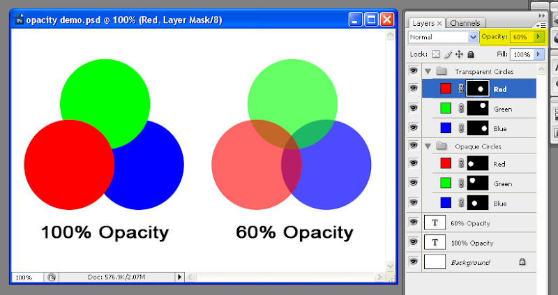 Understanding Photoshop: Understanding Pixels: Location, Opacity, Color